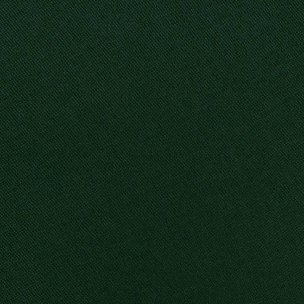 Křeslo s podnožkou tmavě zelené textil 320157