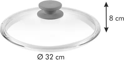 TESCOMA Poklice do trouby UNICOVER ø 32 cm
