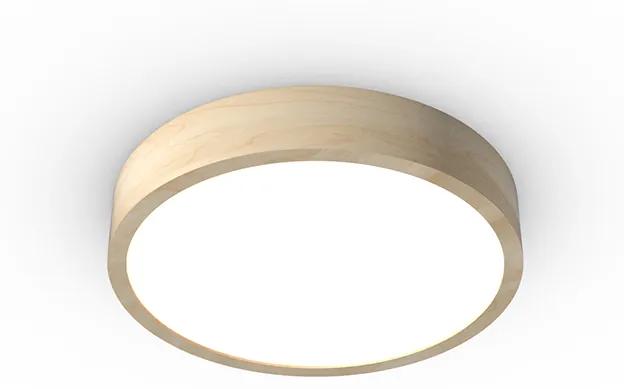 Masivní dřevěné svítidlo woodLED Round Ceiling  Masivní dřevěné svítidlo Woodled Round Ceiling Dřevodekor: Javor, Průměr: 590 mm, Teplota…
