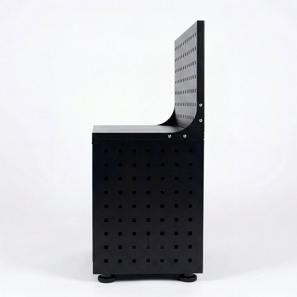 Organizér s perforovanou tabulí a zásuvkami, 660x400x300 mm