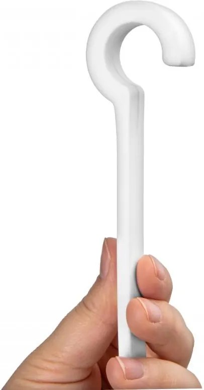 Erga Wiki, koupelnový koš, závěsný organizér 31x88 cm s přísavkami, 3řadý, bílá, ERG-YKA-CH.WIKI-3-WHT