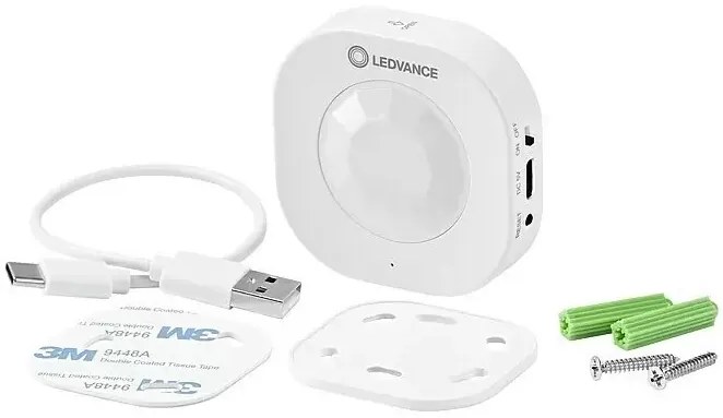 Pohybový senzor Ledvance Smart+ AC39482003Y / Wi-Fi / dosah 5 m / bílá