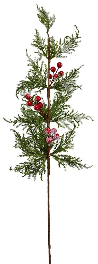Zimní větvička s bobulkami, 75 cm