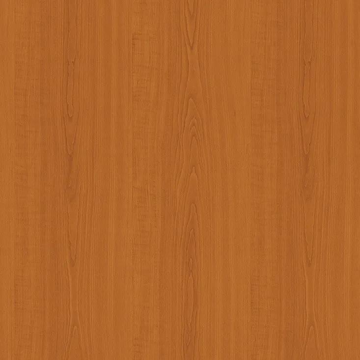 Kovová zásuvková kartotéka PRIMO s dřevěnými čely A4, 2 zásuvky, bílá/třešeň