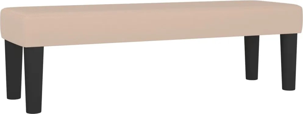 Box spring postel s matrací cappuccino 140x200 cm umělá kůže 3137670