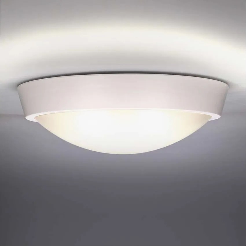 LED venkovní světlo WO739 - kruh 32 cm, bílá