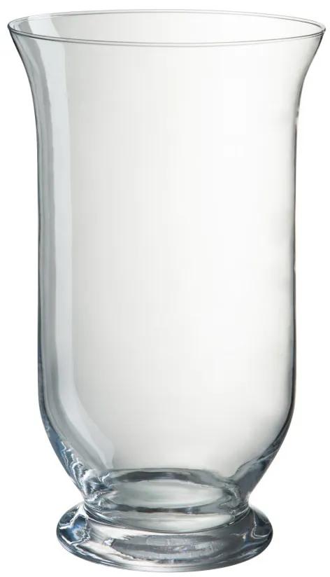 Transparentní skleněná váza Hurricane - Ø15*25 cm