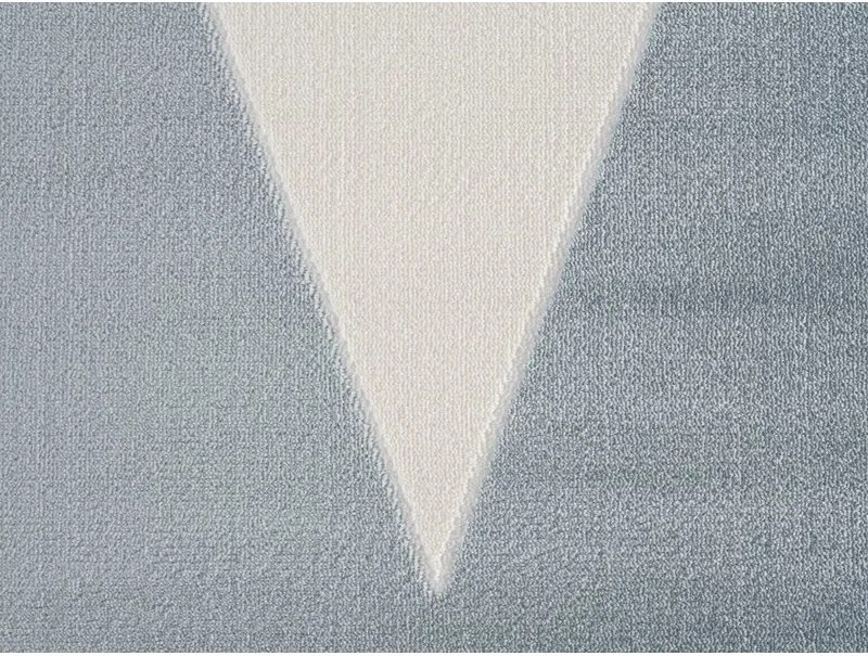 Dětský koberec - Hollywood Star barva: šedý s růžovou hvězdou, Velikost: 120 x 180