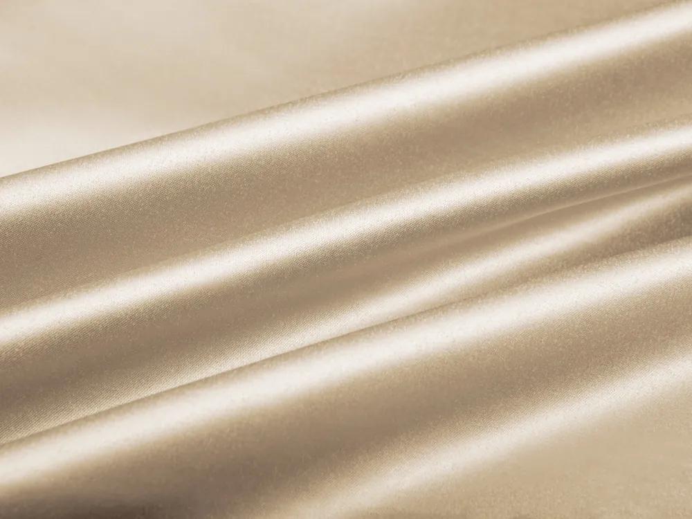 Biante Saténový čtvercový ubrus polyesterový Satén LUX-016 Latte 120x120 cm