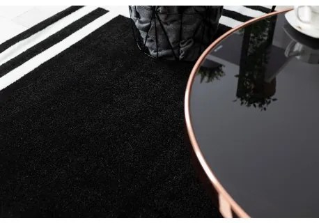 koberec HAMPTON Lux černý velikost 120x170 cm | krásné koberce cz