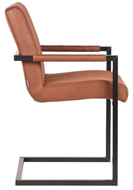 LABEL51 jídelní židle MILO koňak Color: Cognac UK-30.208