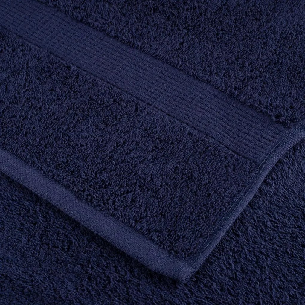 6dílná sada ručníků Premium SOLUND navy modrá 600 g/m² 137558