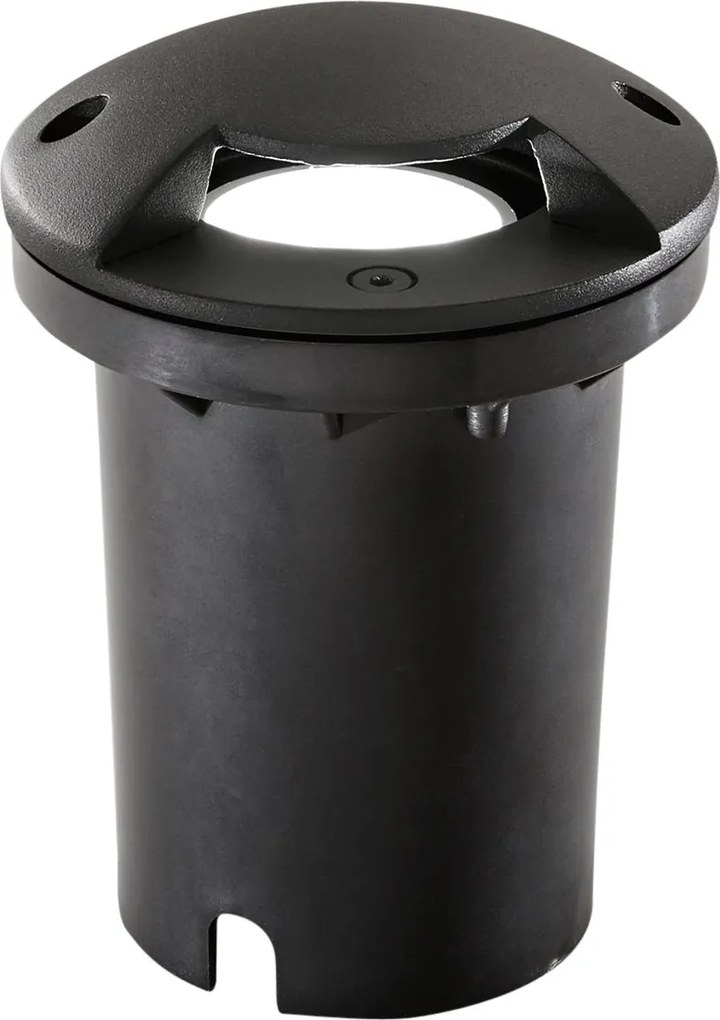 FAN I-HUMMER-R1-ANT Pojízdné svítidlo Faro Carrabile Hummer Inox, antracitové, 1 x GU10, 10,5 x 10,5 x 14,4 cm, IP67 - FANEUROPE