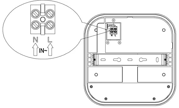 Top Light - LED Venkovní nástěnné svítidlo se senzorem BARI LED/20W/230V IP65