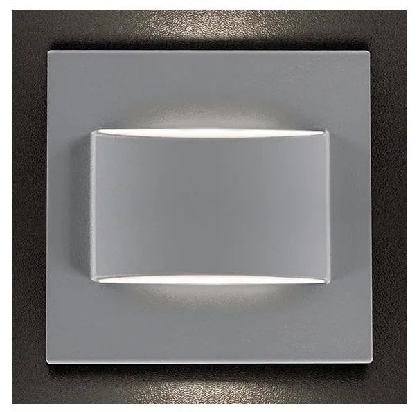 Kanlux | Kanlux 33411 - LED Schodišťové svítidlo ERINUS LED/1,5W/12V 4000K šedá | KX0356