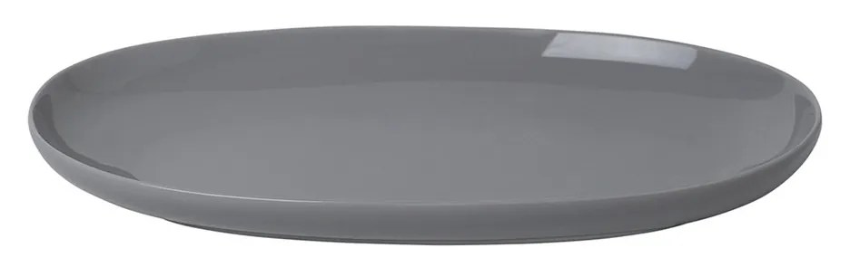 Blomus Servírovací talíř 30 cm oválný RO Sharkskin