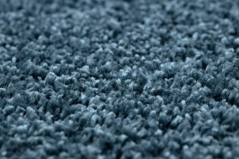 Dywany Łuszczów Kusový koberec Berber 9000 blue kruh Rozměry koberců: 160x160 (průměr) kruh