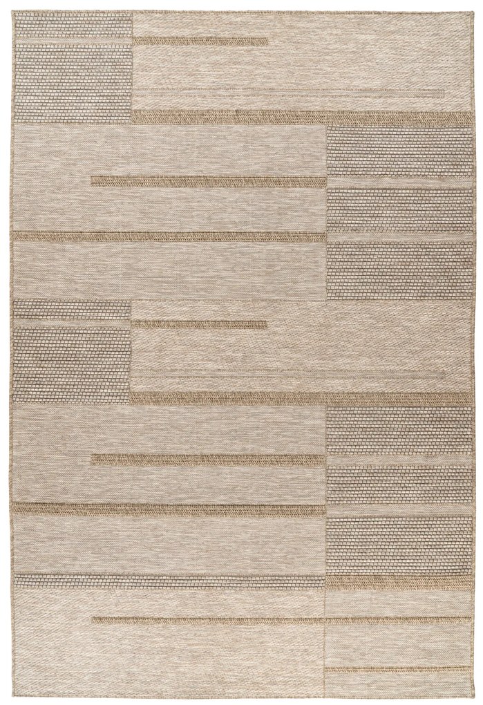 Obsession, Kusový koberec My Oslo 706 Taupe – na ven i na doma, 80x150, hnědá, chodba / předsíň