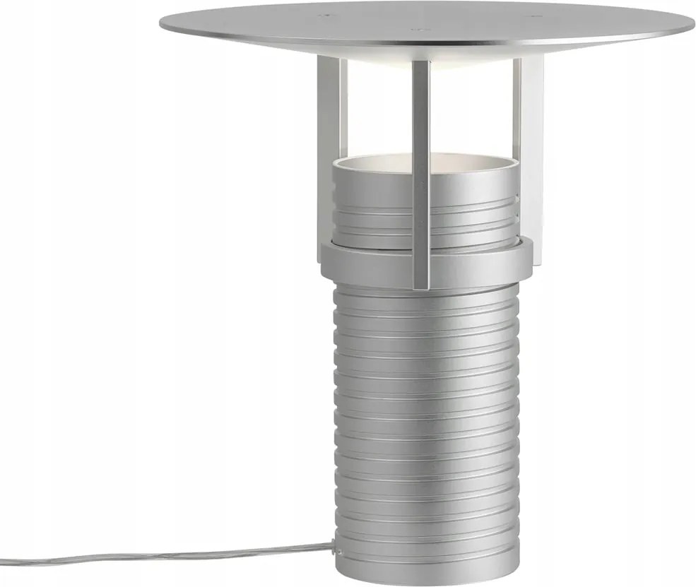 Muuto Set Moderní stolní lampa hliníková stříbrná