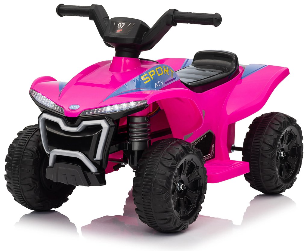 Elektrické autíčko QUAD Kids E-ATV růžové