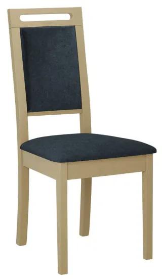 Čalouněná jídelní židle Heven XV, Barva dřeva: sonoma, Potah: Hygge D91