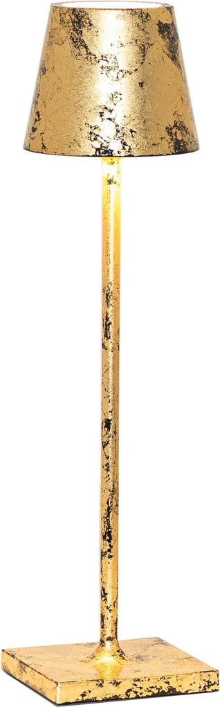 Stolní lampa Poldina Micro 27,5 cm černo-zlatá