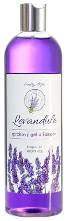 Sprchový gel a šampon s levandulovým olejem BT Premium 500 ml