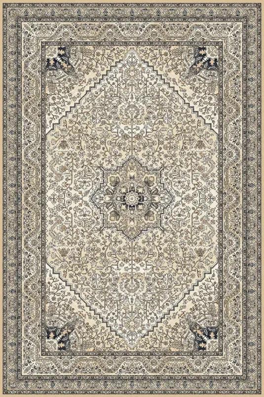 Kusový koberec Aretuza světle béžový 133 x 180 cm