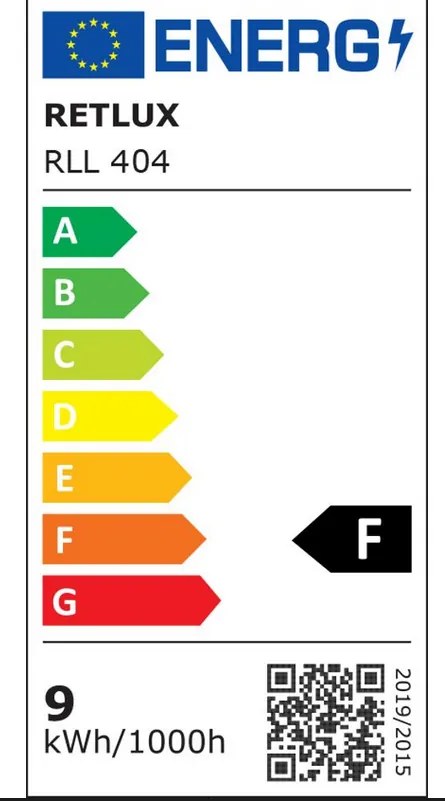Retlux RLL 404 - E27, 9 W, 4000 K, studená bílá, 820 LM