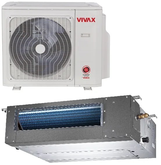 Kanálová Klimatizace Vivax 1+1 14,1kW R32