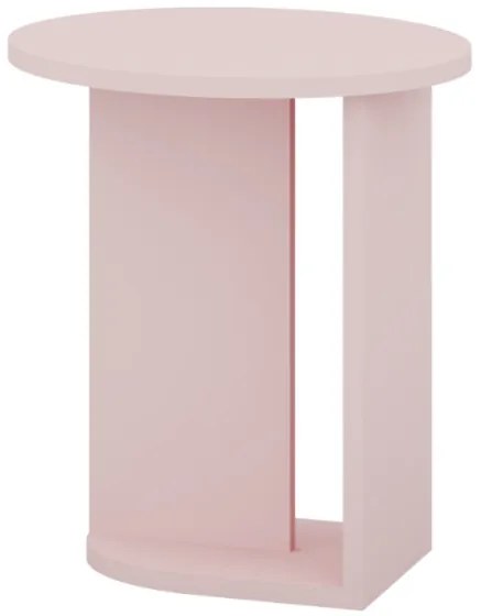 Odkládací stolek Phoebe 03 48 cm růžový