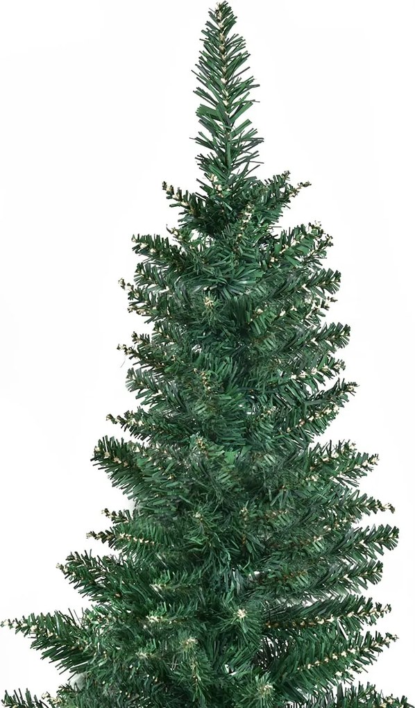 Costway Christmas Tree Umělý vánoční strom 180 cm, zelený