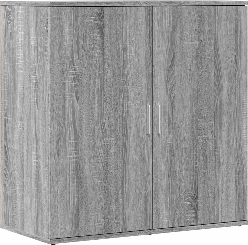 Příborníky 2 ks šedé sonoma 79 x 38 x 80 cm kompozitní dřevo 3276607