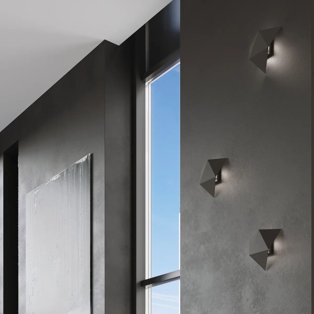 Sollux Lighting Nástěnné svítidlo SOLIDO černé