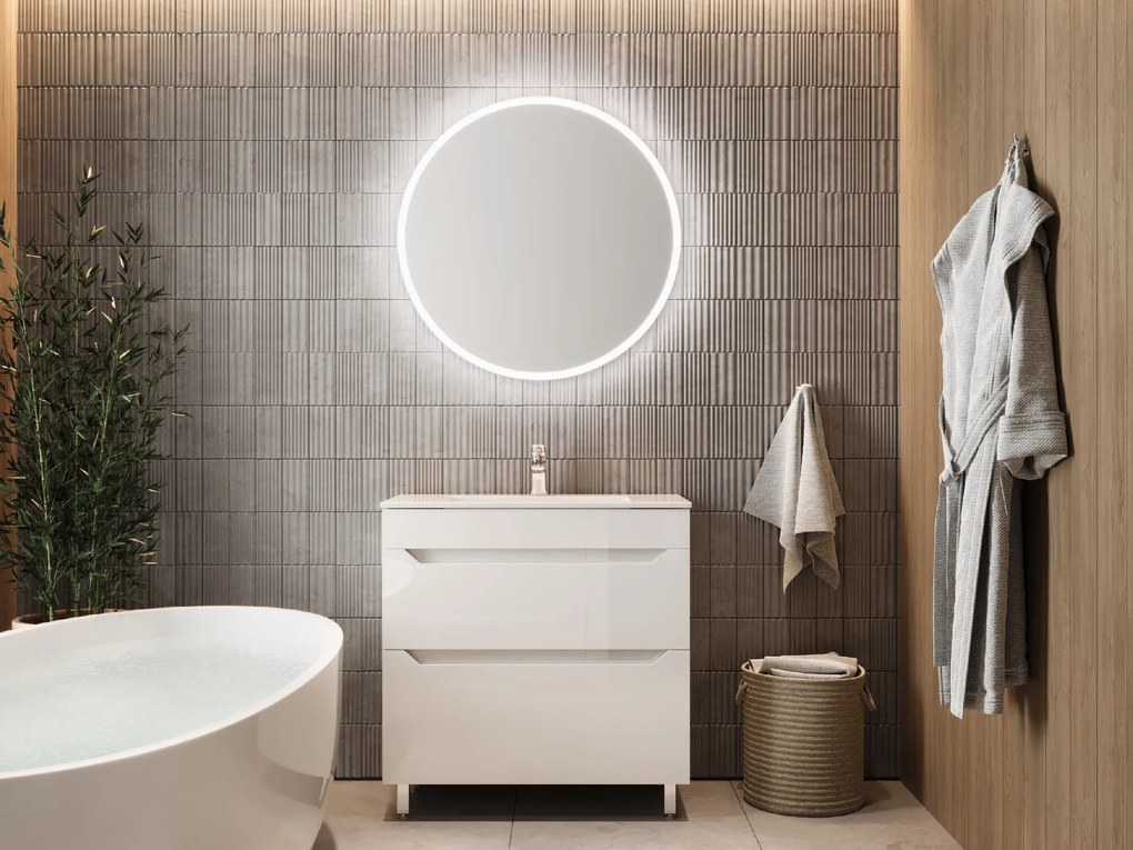 Lavedo Neo White 80 koupelnová skříňka s umyvadlem