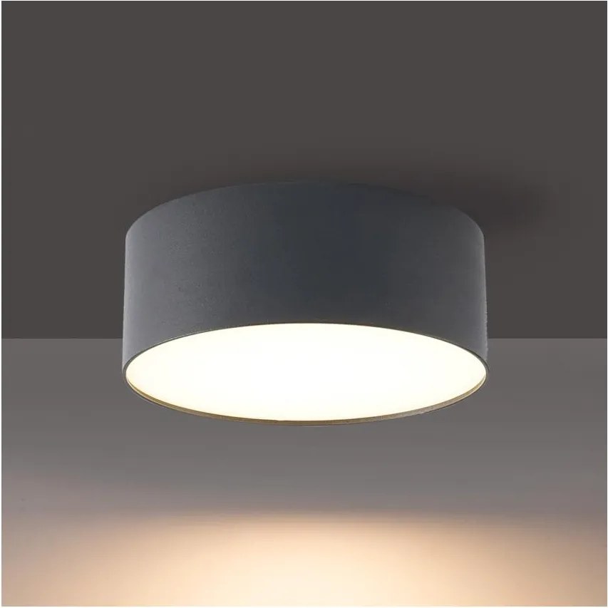 Brilagi - LED Koupelnové stropní svítidlo FORIS LED/14W/230V pr. 12 cm antr IP44