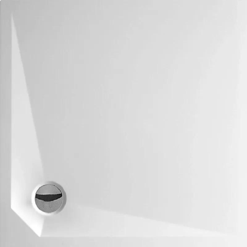 Roltechnik Vanička z litého mramoru Plano Davos MQ Pure čtverec 90 x 90 cm