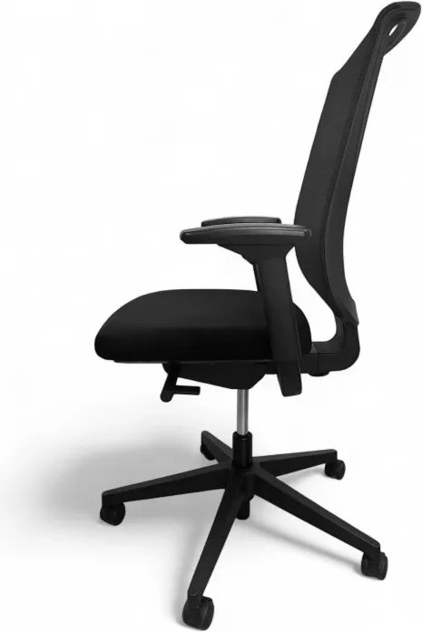STEELCASE 2+1 Židle kancelářská, Steelcase, Reply Air, černá, područky