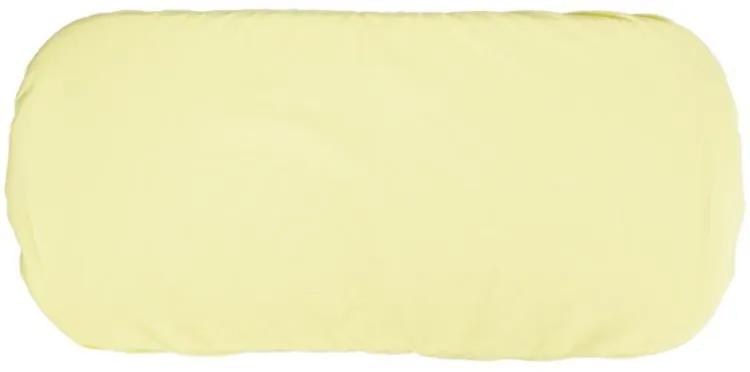 Kaarsgaren Bavlněné prostěradlo do kočárku 35 x 75 cm Žlutá