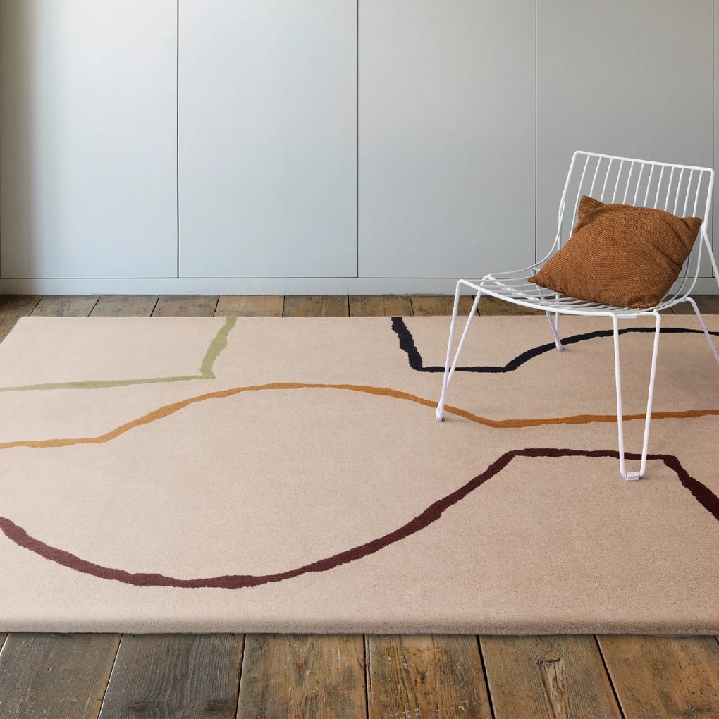 Tribeca Design Kusový koberec Jigsaw Linear Multi Rozměry: 120x170 cm