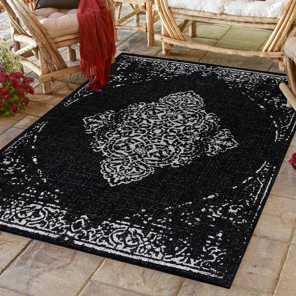 Ayyildiz Kusový koberec SUNNY 4416, Černá Rozměr koberce: 120 x 170 cm
