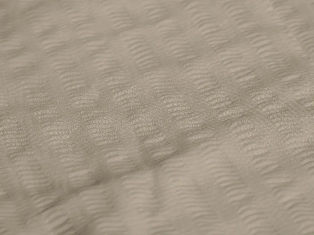 Bavlněné povlečení s krepovou úpravou LUXERA šedohnědé hotelová kapsa II.jakost Rozměr povlečení: 70 x 90 cm | 140 x 200 cm