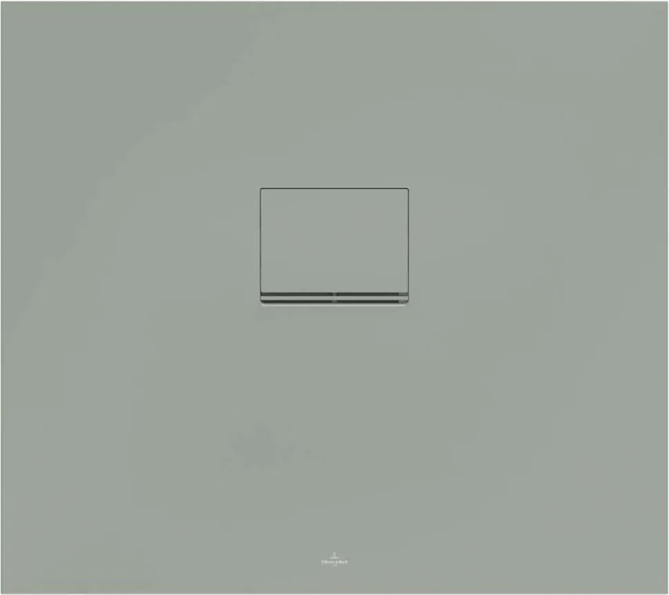 Villeroy & Boch Squaro Infinity - Sprchová vanička, 90x80 cm, Morning Green UDQ9080SQI2V-R8