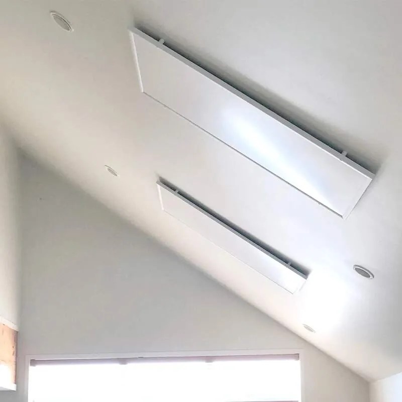 ByeCold | Stropní infrapanel | Ultratenký | 700W | 103x63 cm | Bez termostatu | Výhřevnost 12,5m² | HH1006