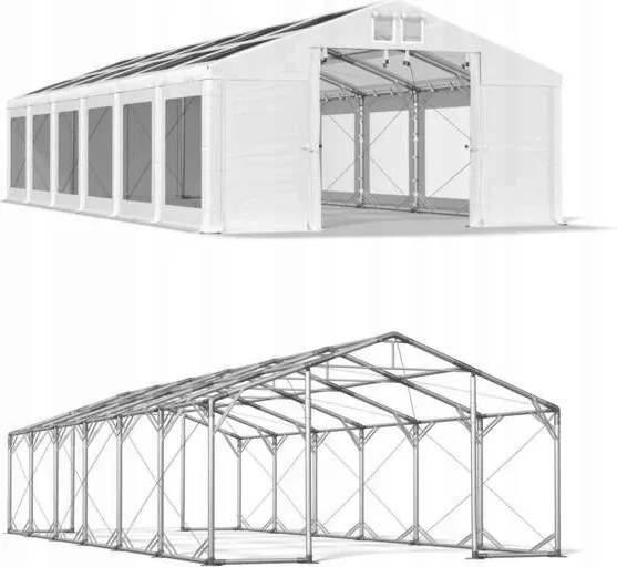 Výstavní stany 8x12 m obchodní Das 580 Pp
