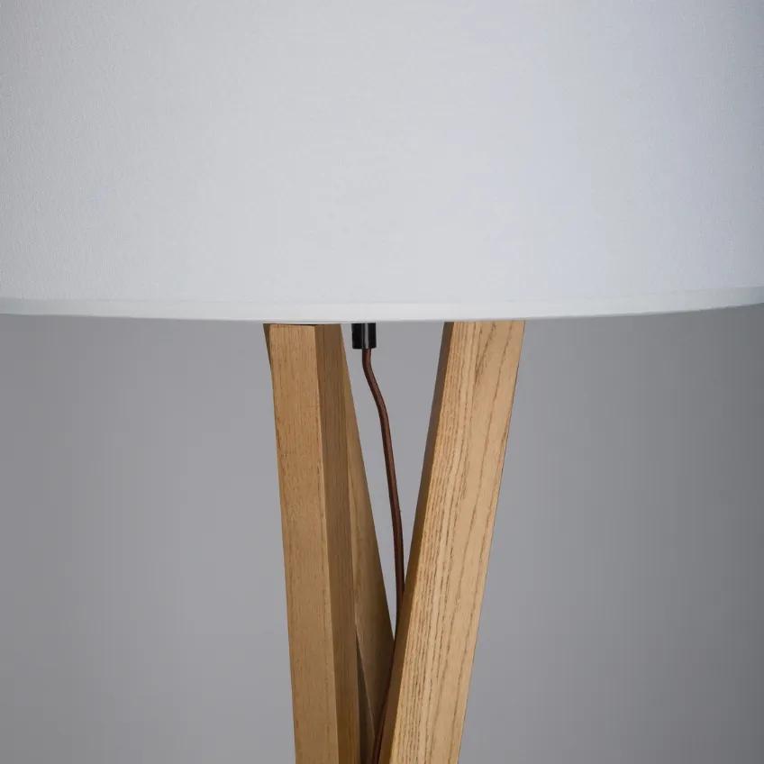Bílá stojací lampa Nova Luce Salino 160 cm