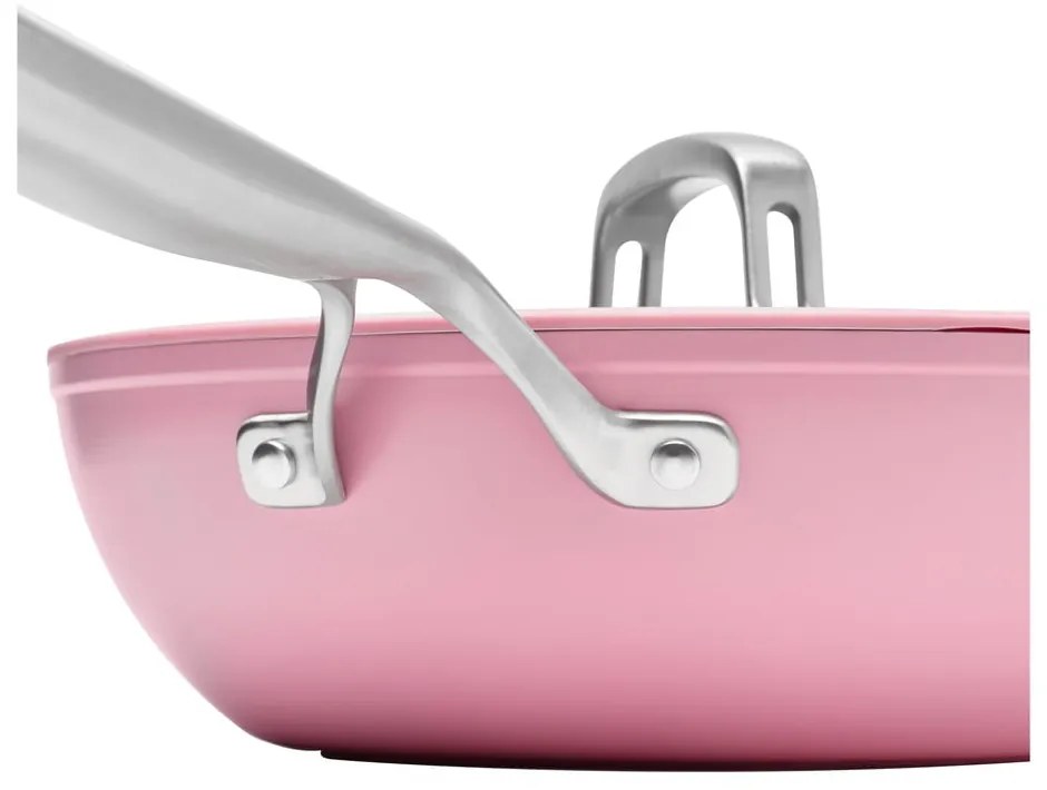 Wok pánev s poklicí/s keramickým povrchem ø 28 cm Meda 3.0 – FABINI