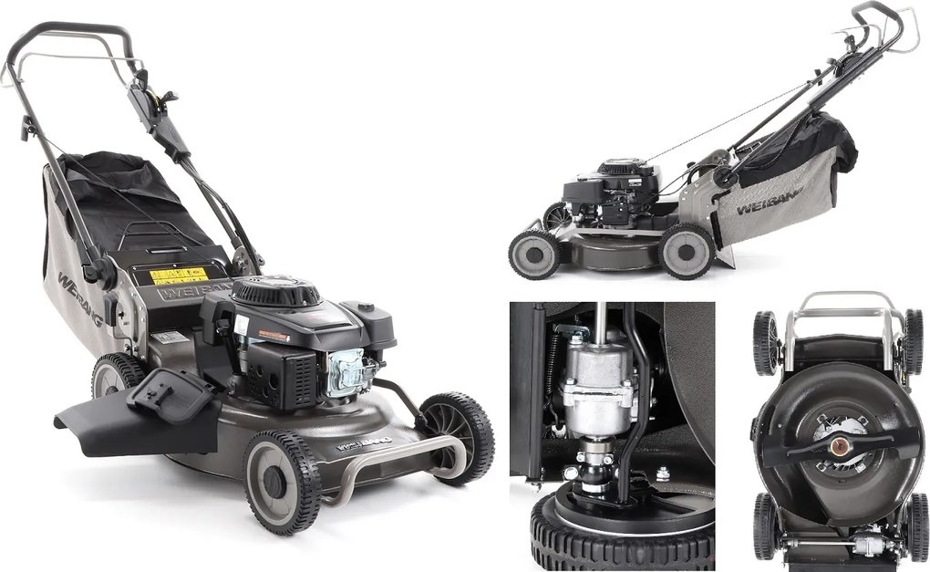Weibang WB 507 SCV 6in1 benzínová profi sekačka, 51 cm, variabilní pojezd + Servis v ČR