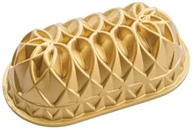 NW Forma na chlebíček 75 let  propletená 6 cup zlatá