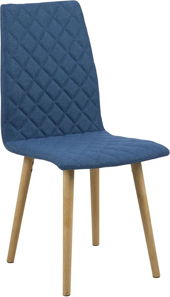 Design Scandinavia Jídelní židle Bene (SET 2 ks), tm. modrá
